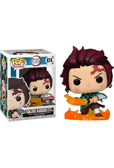 Funko Pop Demon Slayer Tanjiro Kamado Alevli Kılıç Exclusive Figür Limited Edition Iblis Keser Funko Pop Demon Slayer Tanjiro Kamado Alevli Kılıç Exclusive Figür Limited Edition Iblis Keser