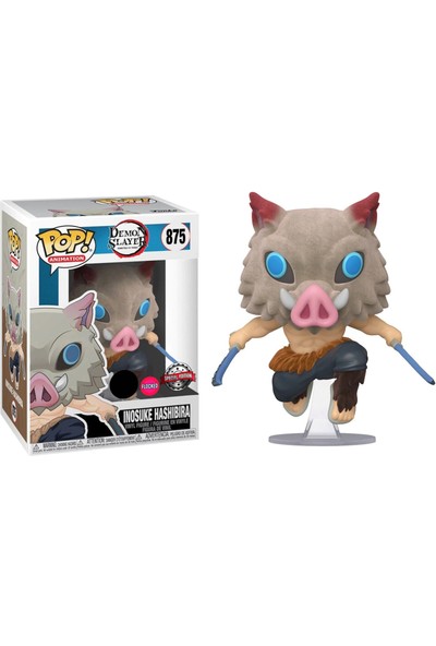 Funko Pop Demon Slayer Flocked Inosuke Hashibira Exclusive Figür Limited Edition Iblis Keser Funko Pop Demon Slayer Flocked Inosuke Hashibira Exclusive Figür Limited Edition Iblis Keser