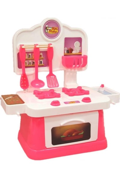 Kelebek Oyuncak Şefin Mutfağı Fırın ve Ocak Seti - Pembe Kelebek Oyuncak Şefin Mutfağı Fırın ve Ocak Seti - Pembe