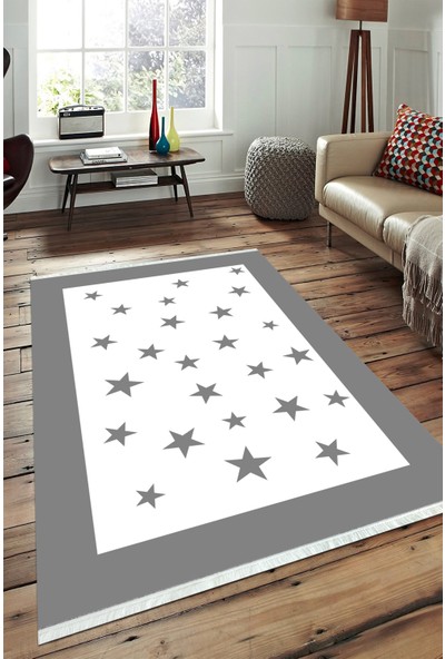 Dekomis Modern Yıkanabilir Halı Pamuklu Taban Ipeksi IPHY1157 Dekomis Modern Yıkanabilir Halı Pamuklu Taban Ipeksi IPHY1157