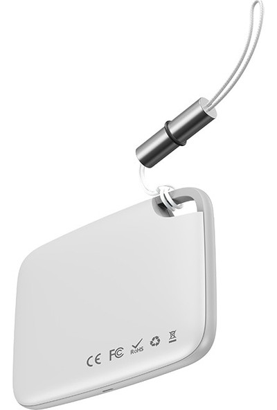 Shenzhen Xin Xin Taşınabilir Bluetoothlu Gps Özellikli Anahtar Formunda Bulucu - Beyaz (Yurt Dışından) Shenzhen Xin Xin Taşınabilir Bluetoothlu Gps Özellikli Anahtar Formunda Bulucu - Beyaz (Yurt Dışından)