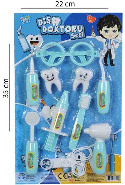 Kahraman Oyuncak Erkek Diş Doktoru Oyun Seti