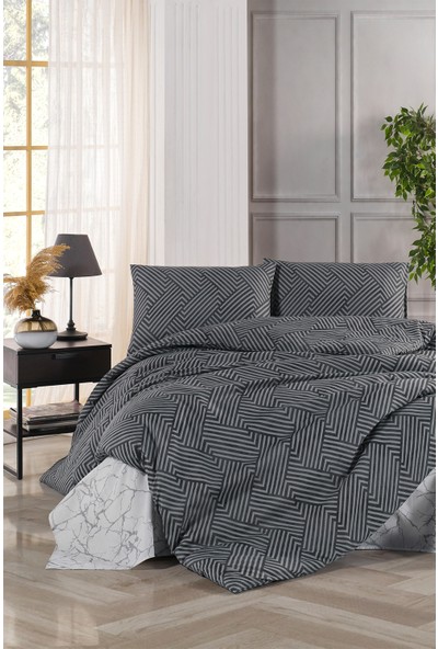 Tabu Home Ütopia Çizgili Tek Kişilik Nevresim Takımı