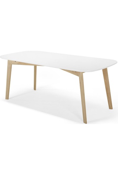 Romano Yemek Masası Rmn 1720, Beyaz