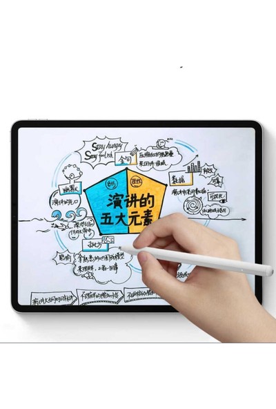 Apple Ipad Pro 12.9 2.nesil 2017 A1670 Evrensel Dokunmatik Çizim Kalemi