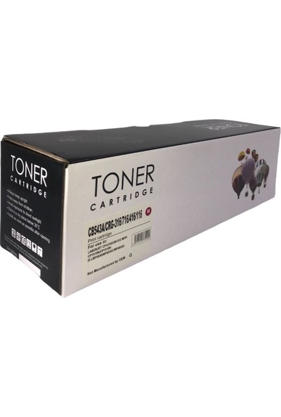Ninestars Muadil Toner Hp CB543A, CE323A, CF213A Canon CRG-716, CRG-731 Magenta 2,1k Ninestars Muadil Toner Hp CB543A, CE323A, CF213A Canon CRG-716, CRG-731 Magenta 2,1k