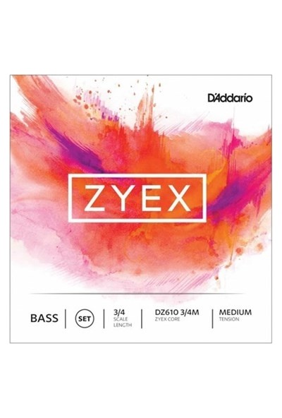 D'Addario DZ610 3/4m Kontrabas Tel Seti