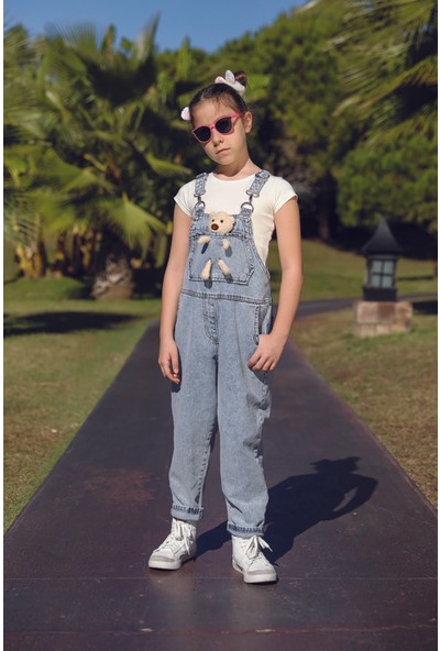 Escabel Ayıcıklı Salopet