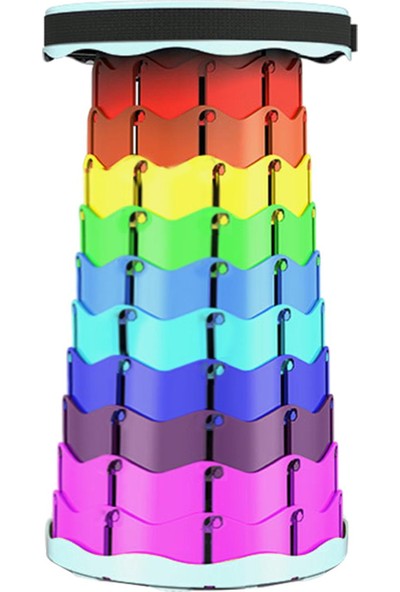 Taşınabilir Katlanabilir Koltuk Mavi Gökkuşağı(Yurt Dışından) Taşınabilir Katlanabilir Koltuk Mavi Gökkuşağı(Yurt Dışından)