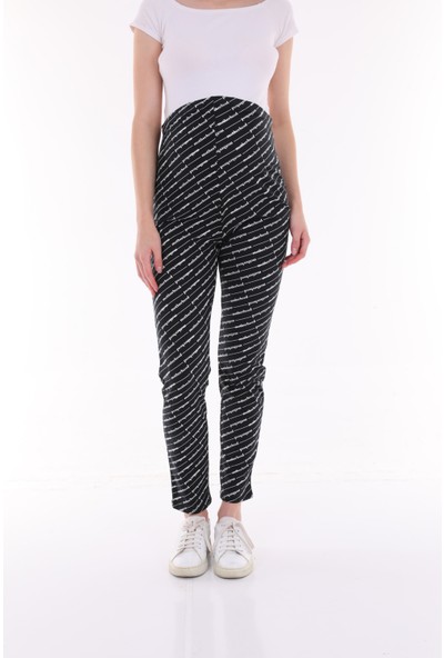 Meghan L.A Yazı Desenli Hamile Alt