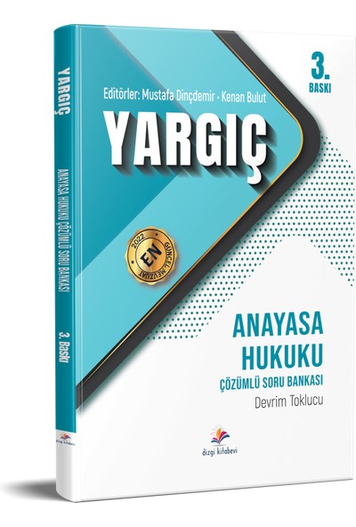 Yargıç Anayasa Hukuku Çözümlü Soru Bankası Dizgi Kitap Yayınları 2022 Yargıç Anayasa Hukuku Çözümlü Soru Bankası Dizgi Kitap Yayınları 2022