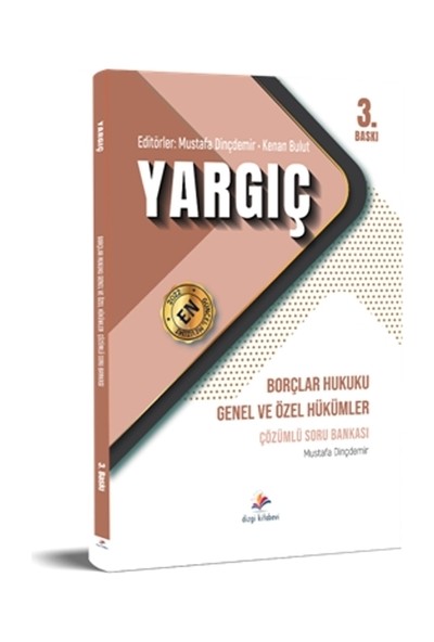 Yargıç Borçlar Hukuku Genel ve Özel Hükümler Çözümlü Soru Bankası Dizgi Kitap Yayınları 2022 Yargıç Borçlar Hukuku Genel ve Özel Hükümler Çözümlü Soru Bankası Dizgi Kitap Yayınları 2022
