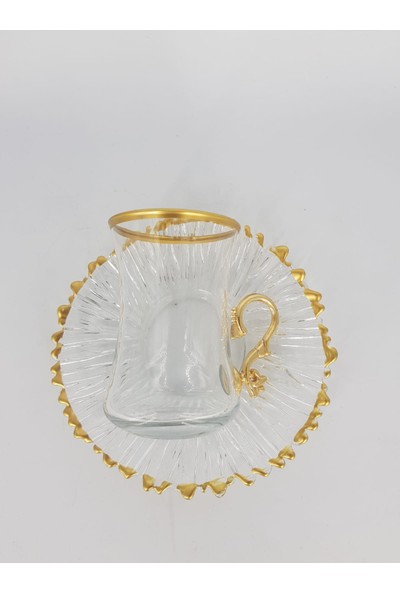 Kardeş Züccaciye Krş 4447 Çay Seti Kulplu 12 Parça Kardeş Züccaciye Krş 4447 Çay Seti Kulplu 12 Parça