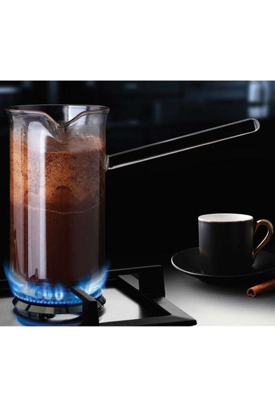 Alışveriş Çok Kolay Ateşe Dayanıklı Cam Cezve 270ML
