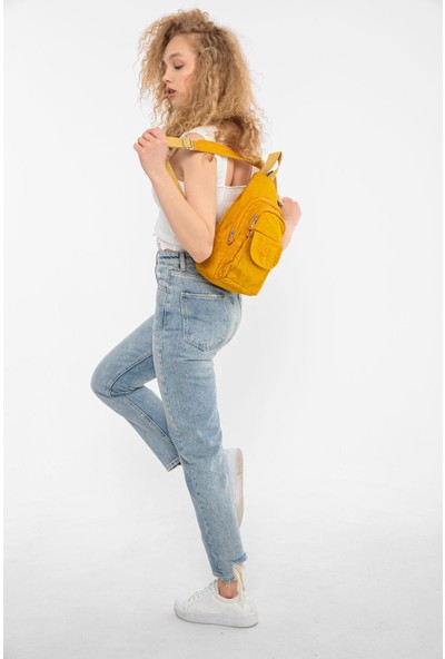 Saria Moda Unisex Klinker Bodybag-Sırt Çantası Saria Moda Unisex Klinker Bodybag-Sırt Çantası