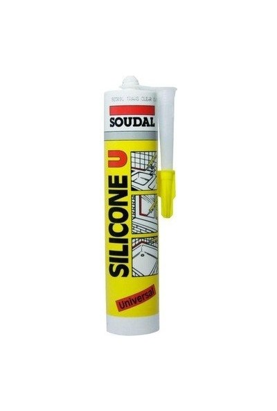 Soudal 280GR. Beyaz Silikon Soudal 280GR. Beyaz Silikon