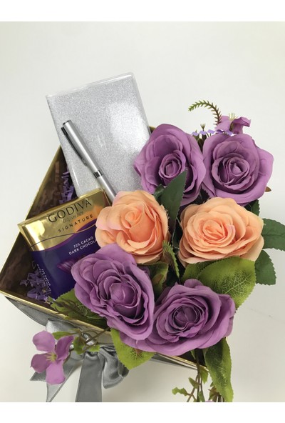 Colorful Roses Hediye Kutusu