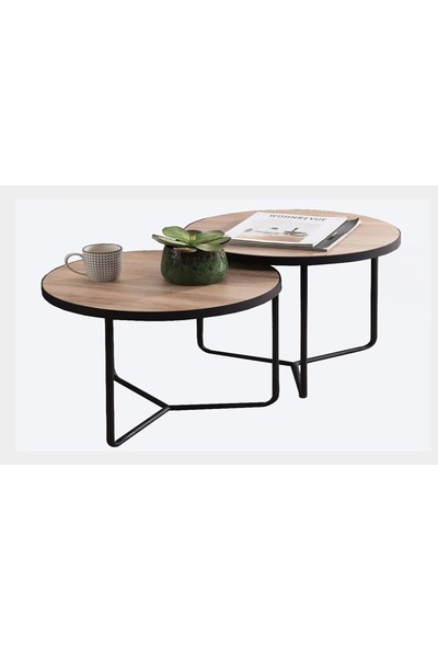 Pirangi Metal 2'li Orta Sepha Geniş