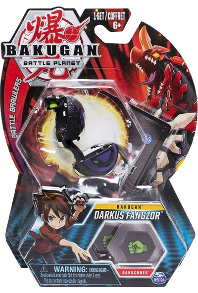 Bakugan Tekli Figür Darkus Fangzor
