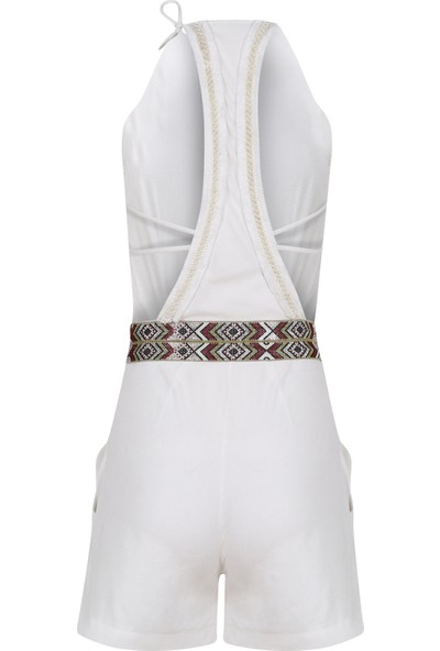 Chamois Scuba Yazlık Model Beyaz Tulum