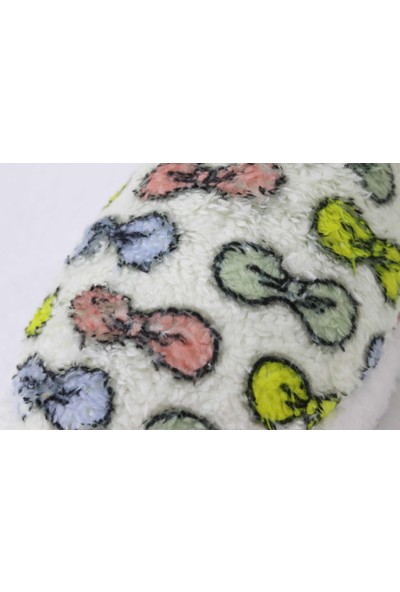 EMY1948 Fiyonk Desenli Kadın Ev Terliği