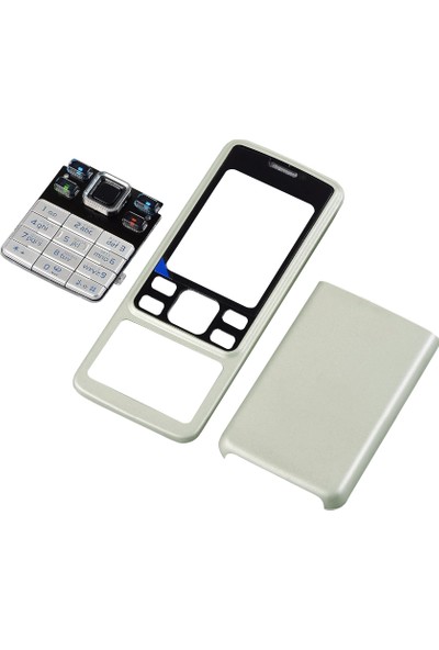 Nokta Teknik Nokia 6300 Uyumlu Ön + Arka Kapak + Tuş Takımı Set Nokta Teknik Nokia 6300 Uyumlu Ön + Arka Kapak + Tuş Takımı Set