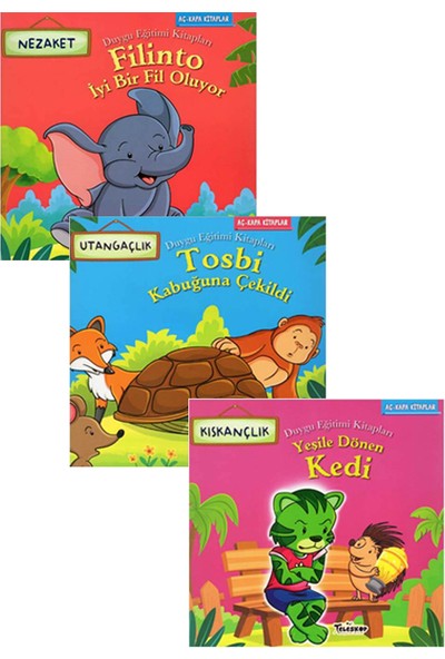 +5 Yaş Duygu Eğitimi Kitapları 3'lü Set – 2 (Teleskop Yayınları) +5 Yaş Duygu Eğitimi Kitapları 3'lü Set – 2 (Teleskop Yayınları)