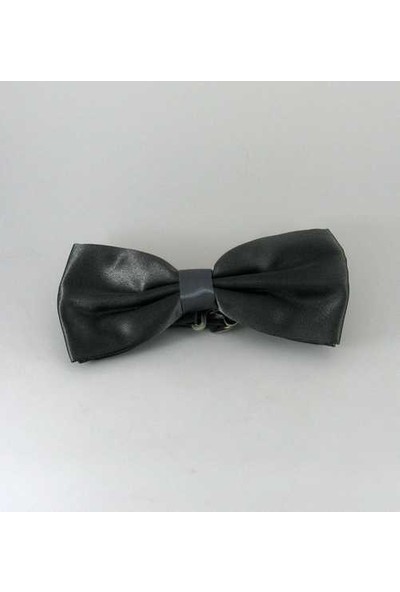 Gaffy Füme Düz Renk Saten Papyon - Sp-09