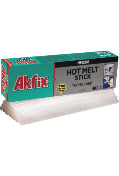 Akfix Sıcak Mum Çubuk Silikon Ince (1 Adet) Akfix Sıcak Mum Çubuk Silikon Ince (1 Adet)