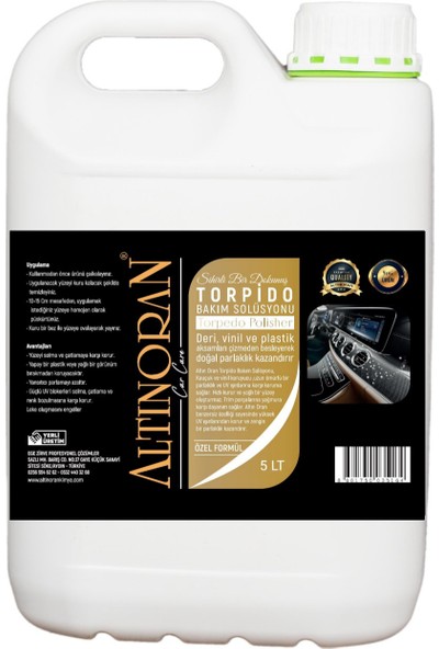 Altınoran Torpido Parlatıcı Süt ve Koruyucu 5 Lt