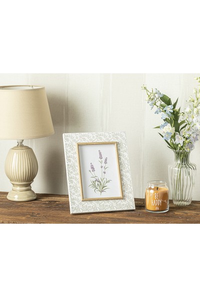 English Home Leafy Çerçeve 13 x 18 cm Bej