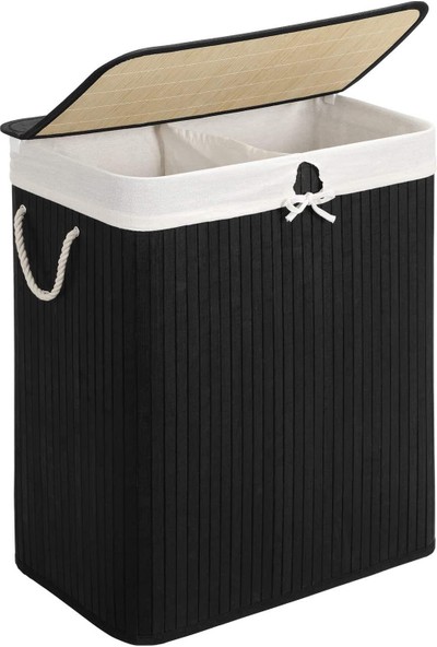 HOMENIVA Naturel Bambu Çamaşır Sepeti Mega Boy HOMENIVA Naturel Bambu Çamaşır Sepeti Mega Boy