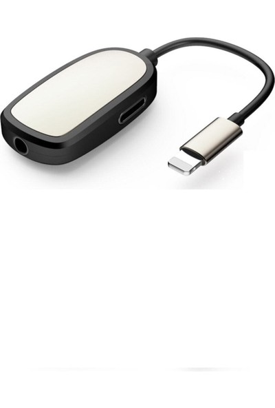 Apple Iphone Lightning 3 In 1 Şarj Kulaklık Dönüştürücü Adaptör