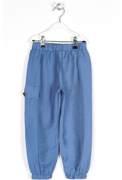 Zepkids Kız Çocuk Kapaklı Paçası Lastikli Pantolon 5-8 Yaş Zepkids Kız Çocuk Kapaklı Paçası Lastikli Pantolon 5-8 Yaş