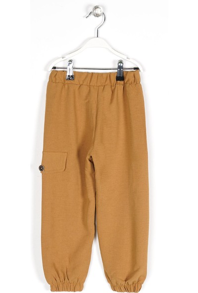 Zepkids Kız Çocuk Kapaklı Paçası Lastikli Pantolon 5-8 Yaş Zepkids Kız Çocuk Kapaklı Paçası Lastikli Pantolon 5-8 Yaş