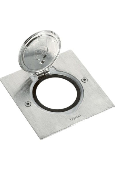 Legrand Donatılabilir Döşeme Prizi Tekli Kare IP44 Paslanmaz Çelik Legrand Donatılabilir Döşeme Prizi Tekli Kare IP44 Paslanmaz Çelik
