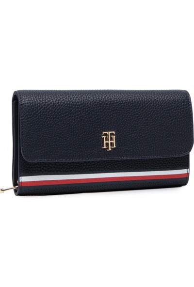 Kadın Tommy Hilfiger Kadın Th Element Lrg Flap Wallet Corp Cüzdan AW0AW11622 Kadın Tommy Hilfiger Kadın Th Element Lrg Flap Wallet Corp Cüzdan AW0AW11622