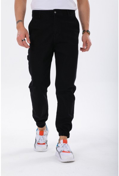 Erkek Siyah Yüksek Bel Boyfriend Jogger Jean Kot Pantolon Erkek Siyah Yüksek Bel Boyfriend Jogger Jean Kot Pantolon
