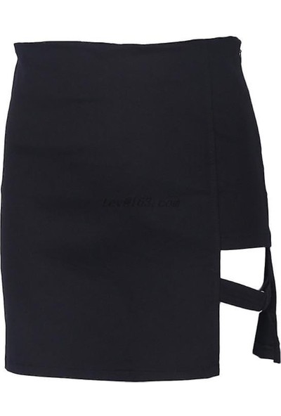 TouzModa Korean Style Siyah Micro Mini Etek TouzModa Korean Style Siyah Micro Mini Etek