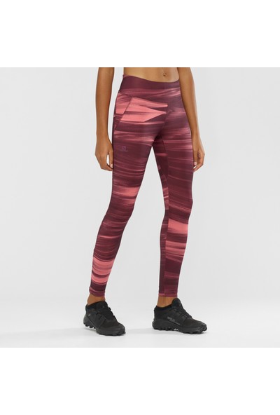 Salomon Agile Long Tight W Kadın Koşu Tayt LC1378600 Salomon Agile Long Tight W Kadın Koşu Tayt LC1378600