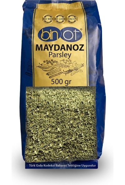 Binot Baharat Maydanoz 500 gr Ekonomik Paket Parsley
