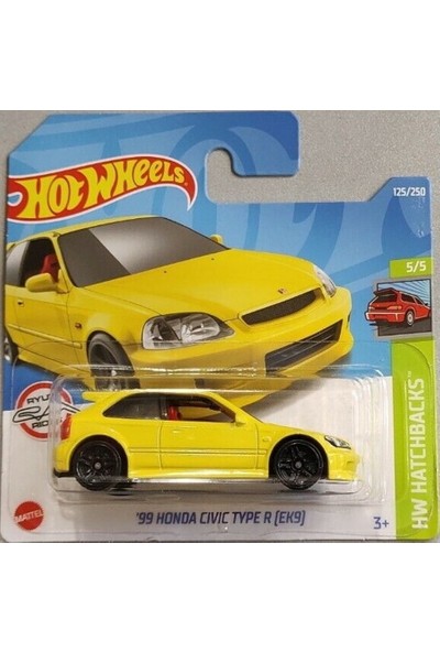 Hot Wheels '99 Honda Civic Type R (Hw Hatchbacks 5/5)