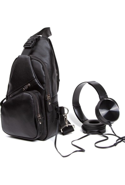 Kules Yıkama Deri Göğüs Çantası Kulaklık ve Şarj Çıkışlı Tek Kol Çarpraz Bodybag Mini Sırt Çanta Kules Yıkama Deri Göğüs Çantası Kulaklık ve Şarj Çıkışlı Tek Kol Çarpraz Bodybag Mini Sırt Çanta