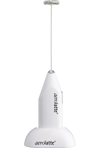 Aerolatte Orijinal Buharsız Süt Köpürtücü, Standlı Beyaz Aerolatte Orijinal Buharsız Süt Köpürtücü, Standlı Beyaz