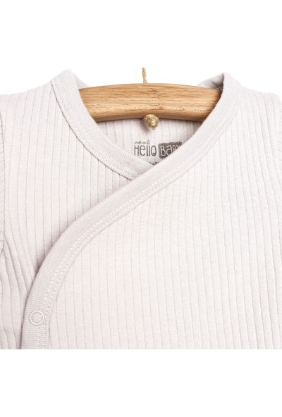 Hello Baby Kaşkorse Kısa Kol Zıbın Body Hello Baby Kaşkorse Kısa Kol Zıbın Body