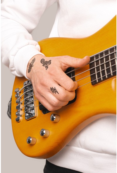 Artikel Kuru Kafa -7 Geçici Dövme,geçici Tattoo ,vücut Dövme,kol Bilek Dövme,boyun Dövme,sırt Dövme