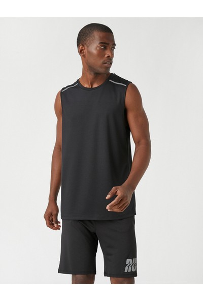 Koton Omuz Baskılı Spor Atlet