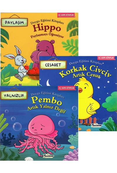 +5 Yaş Duygu Eğitimi Kitapları 1 +5 Yaş Duygu Eğitimi Kitapları 1