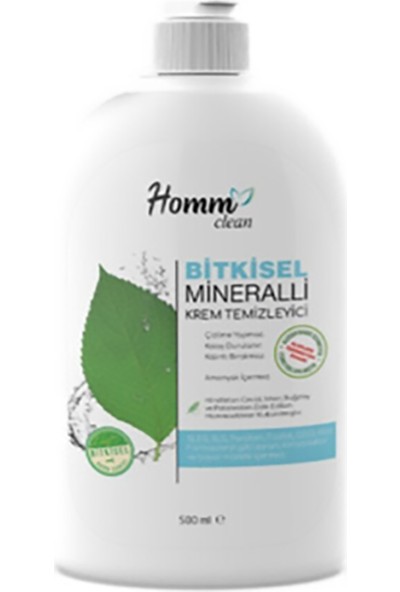 Hommlife Homm Clean Mineralli Krem Temizleyici 500 ml Hommlife Homm Clean Mineralli Krem Temizleyici 500 ml