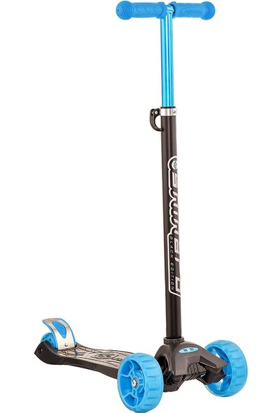 Strongart ST266 Startech Black Edition Maxi Işıklı Scooter Mavi Strongart ST266 Startech Black Edition Maxi Işıklı Scooter Mavi